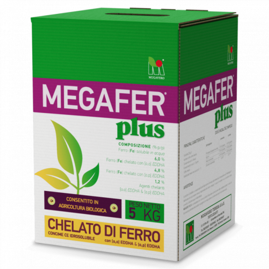Megafer Plus Ferro Quelatado 5Kg - Cognoscitiva
